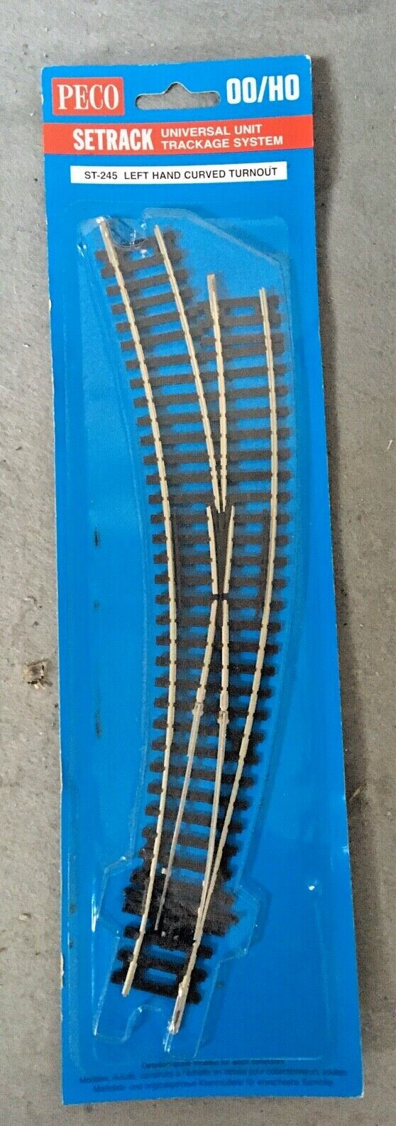 Peco 00 Gauge Setrack Code 100 Insulfrog Points & Crossings - choose ...