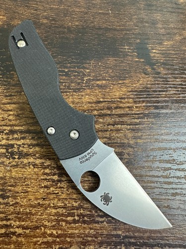 Spyderco Lil' Native Wharncliffe Black G10 -CPM S30V - C230GPWC FACTORY ...