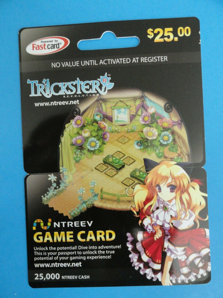 TRICKSTERS NTREEV GAME DOWNLOAD CARDS 5 FAST CARD -NO VALUE ON CARDS COLLECTIBLE | eBay