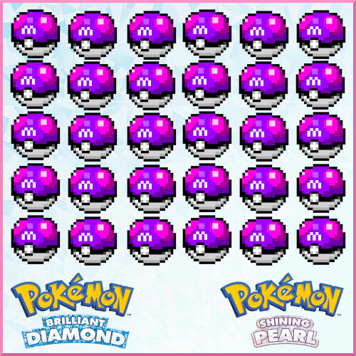Choose 30 Ball Apriballs Pokemon Brilliant Diamond Shining Pearl ...