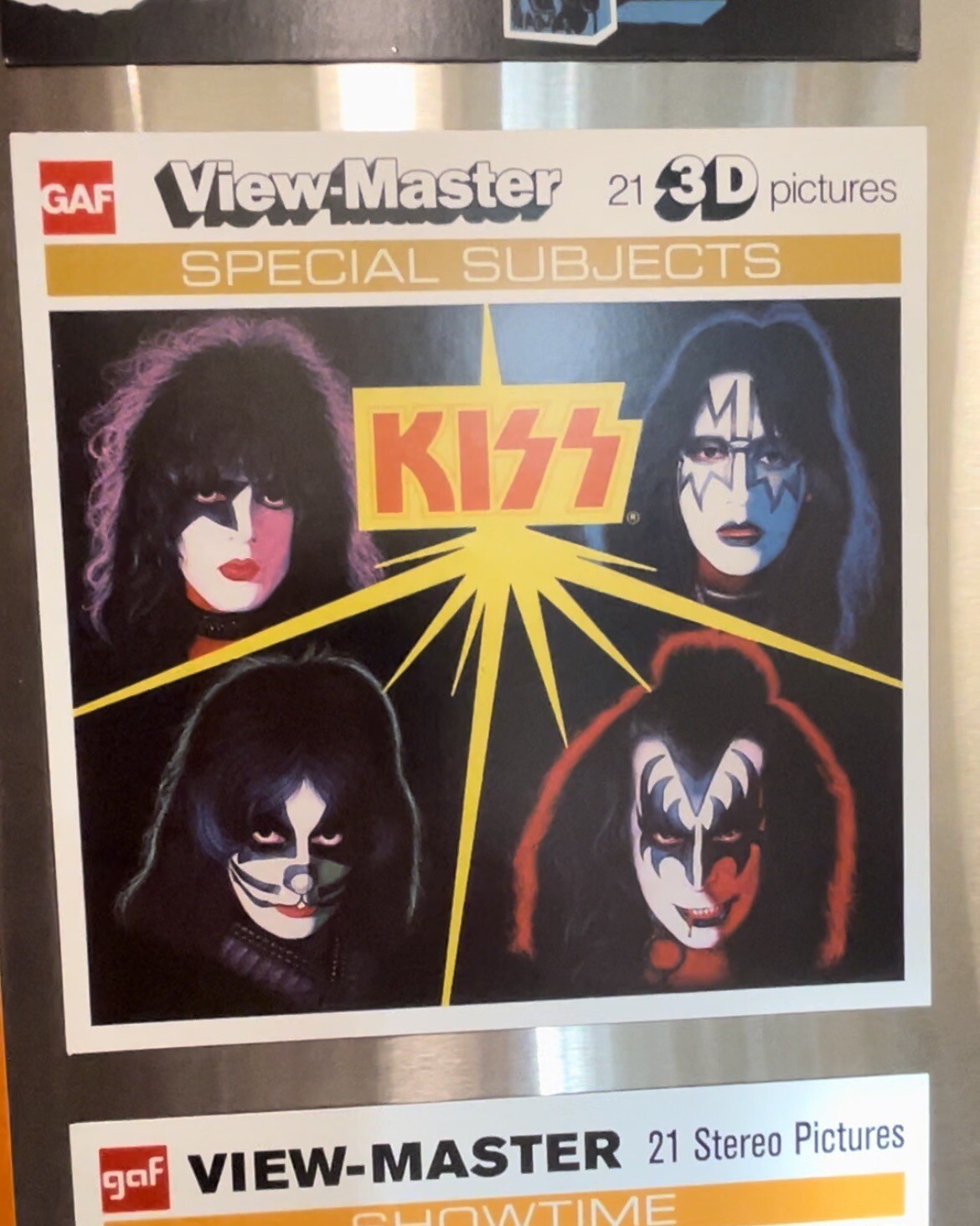 KISS View-Master Envelope Art Magnet - 5"x5" | eBay