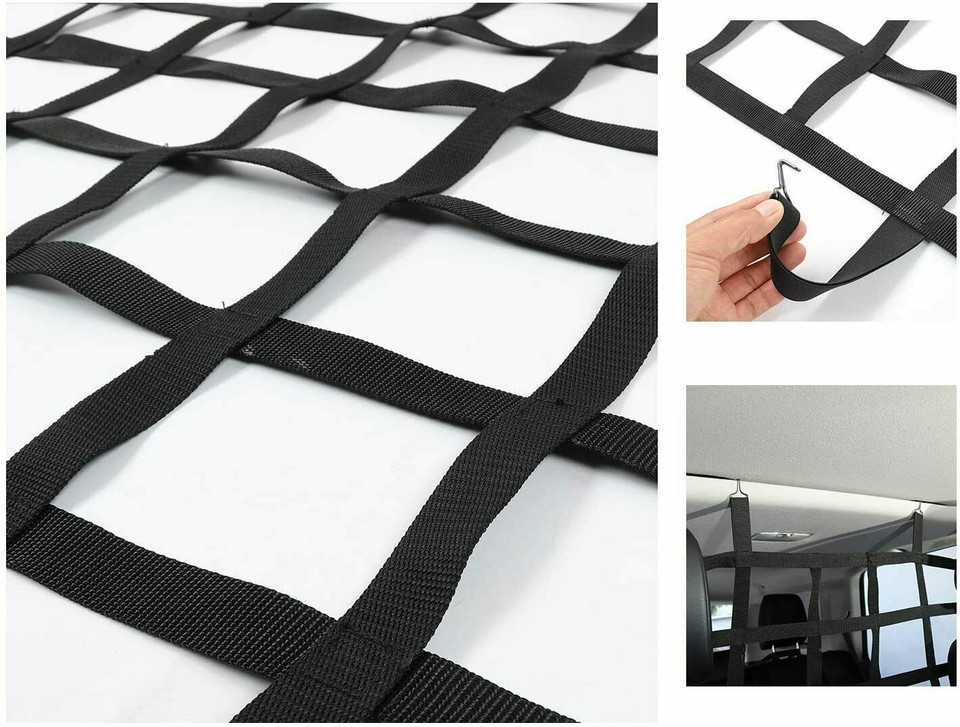 Cargo Net Rear Seat Divider Net Dog Car Barrier for 4Runner 2010-20 ...