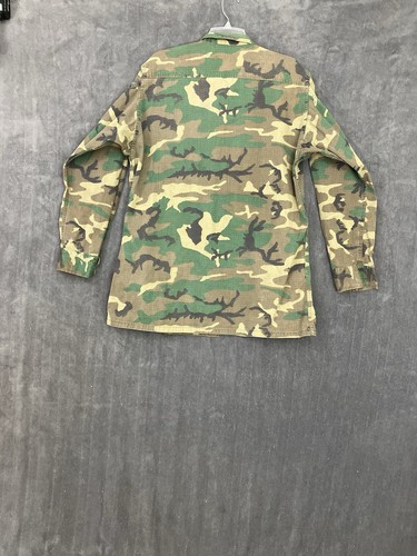 USGI 1979 ERDL Camouflage Hot Weather Coat Jacket Medium Long US NAVY ...