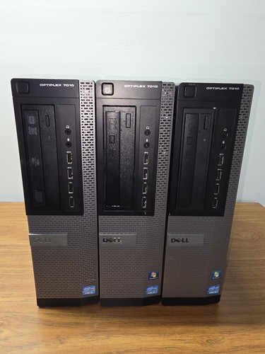 Lot of 3 Dell Optiplex 7010 DT Computers NO OS i5 3rd Gen CPU 8 GB RAM ...