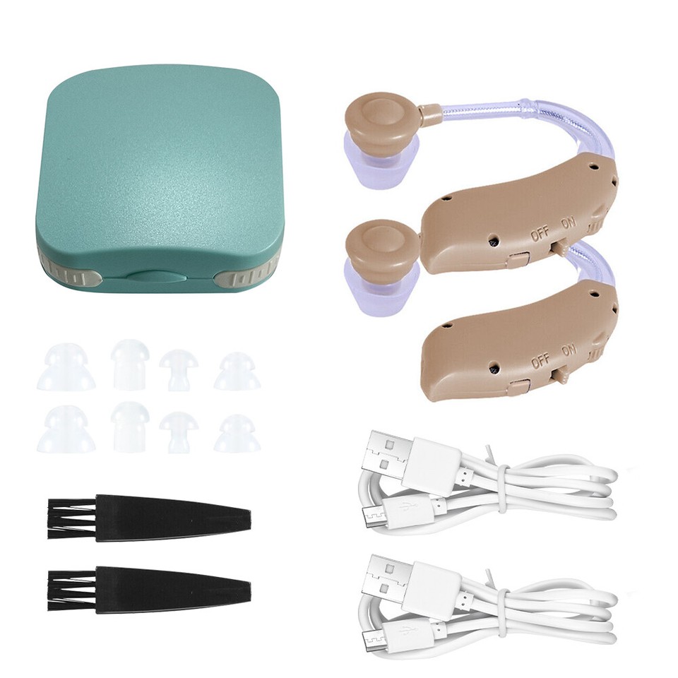 Mini Digital Hearing Aids Invisible In Ear Small Sound Voice Amplifier ...