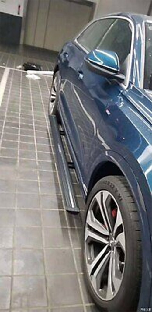 Fits for Audi Q8 2019 2020-2024 Running Board Deployable Electric Power ...