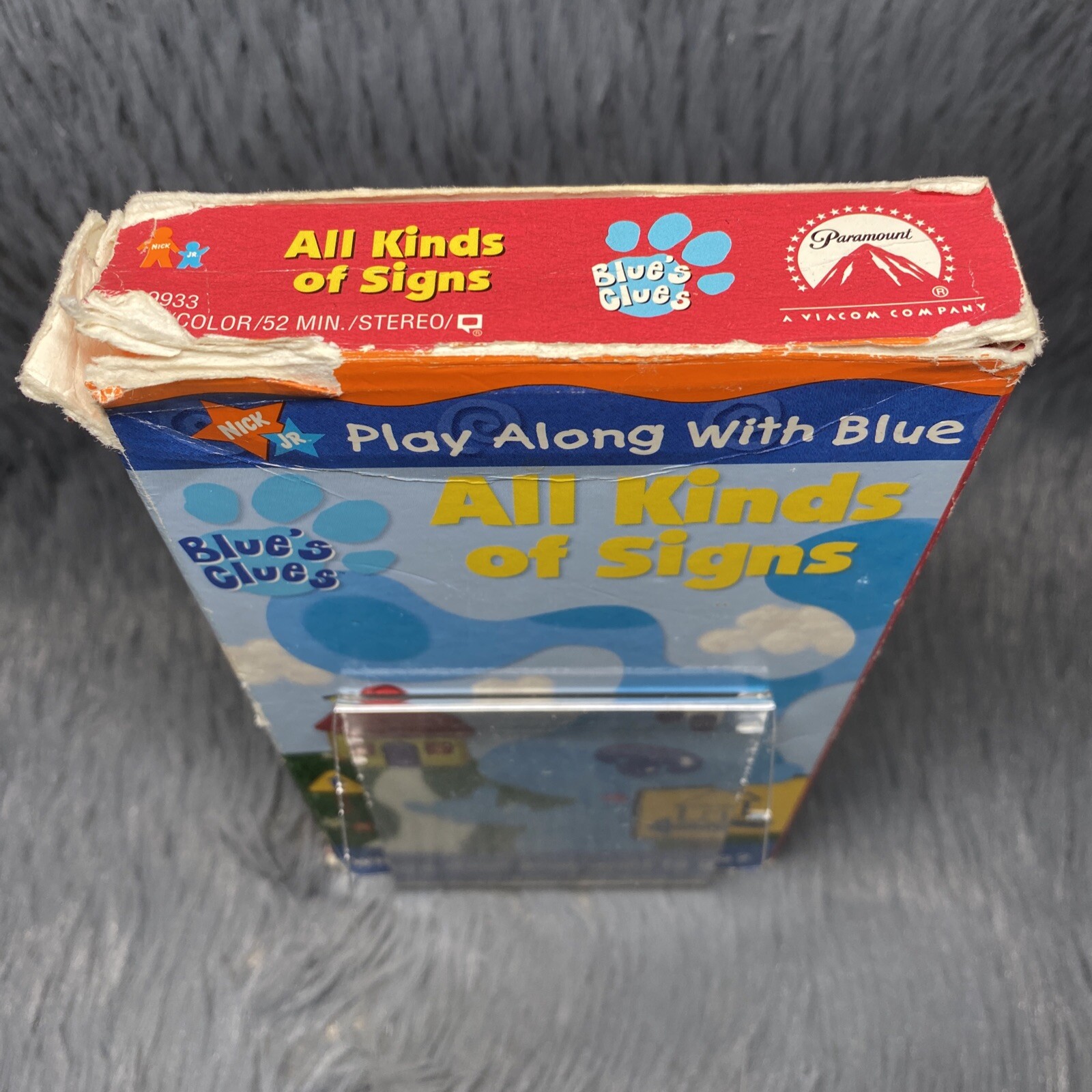 Blues Clues All Kinds of Signs VHS 2001 Nick Jr. Sign Language ASL ...