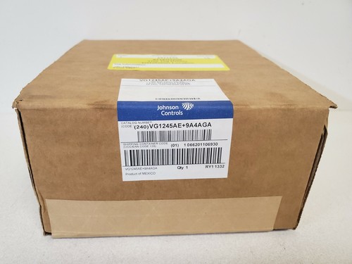 SEALED IN BOX! JOHNSON CONTROLS 1/2" 2W 24VAC BALL VALVE VG1245AE ...