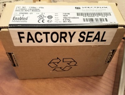 New Factory Sealed AB 8 Channel Universal Analog Inputs Module A ...