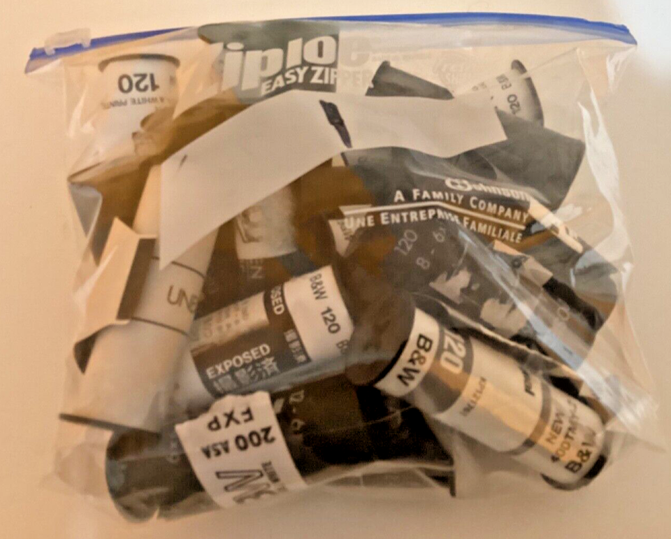 20 x 120 Empty Roll Film Spools With Backing Paper #1 | eBay