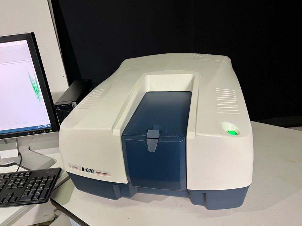 JASCO V-670 UV-VIS-NIR Spectrophotometer, PC & SW, COMPACT, WIDE & FAST ...