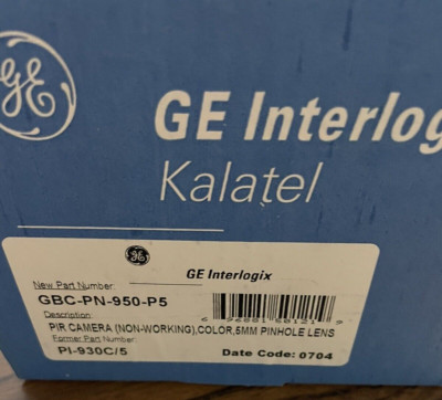 GE Interlogix GBC-PN-950-P5 Covert Analog Camera | eBay