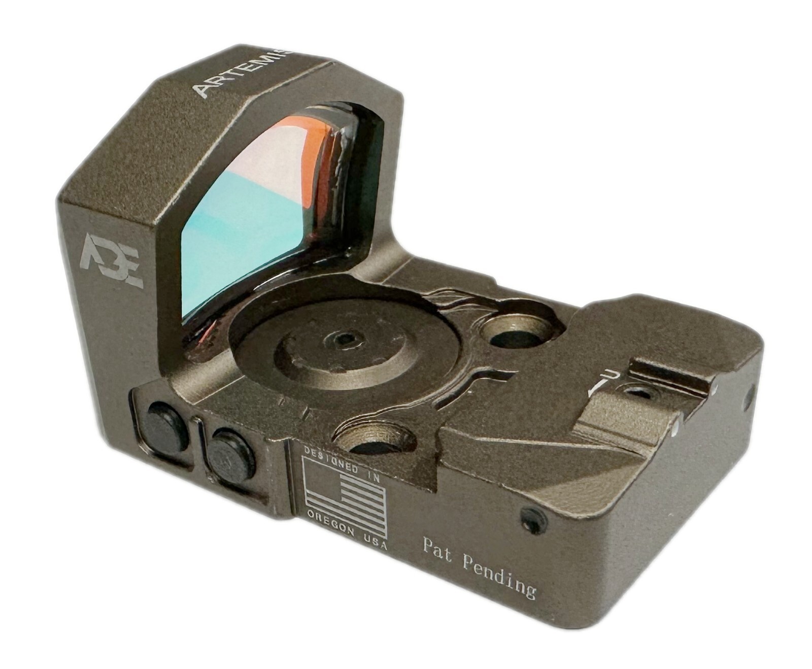 Ade FDE Artemis Shake Awake Multi-6-Reticle Red Dot For Glock Slide ...