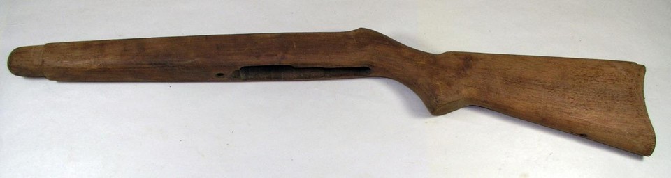 Vintage Wooden Unknown Maker Gun Stock As Found Straight From Local ...
