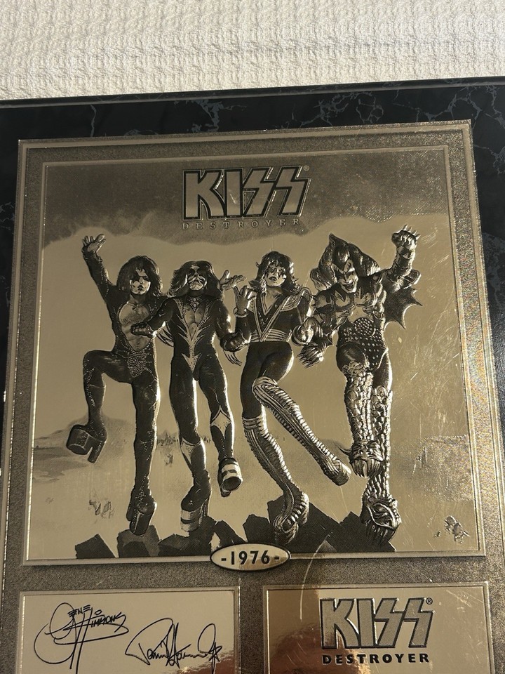 Vtg 1999 RARE Kiss Catalog Memorabilia Destroyer Beautiful Embossed ...