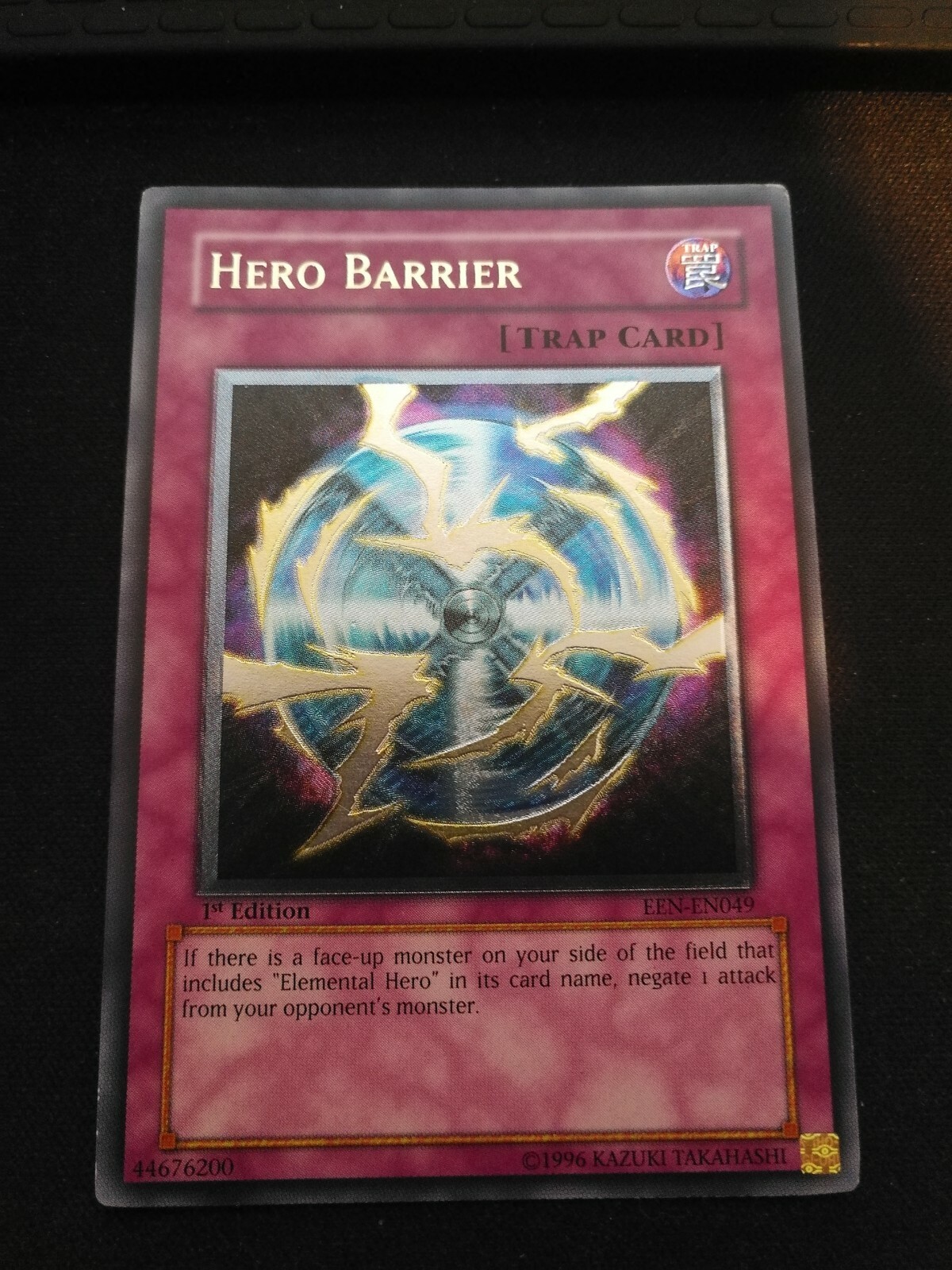 Yu-Gi-Oh! Hero Barrier EEN-EN049 Ultimate Rare 1st Edition Lightly ...