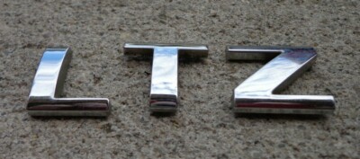 Chevrolet Chevy LTZ emblem badge letters OEM Stock Suburban Tahoe ...