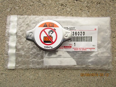 04 - 06 LEXUS RX330 3.3L V6 SPORT UTILITY RADIATOR FLUID CAP OEM BRAND ...