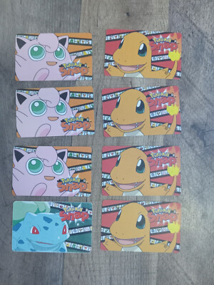 Pokemon Snap Blockbuster Video Smart Card Lot - 8 Cards - Everything in ...
