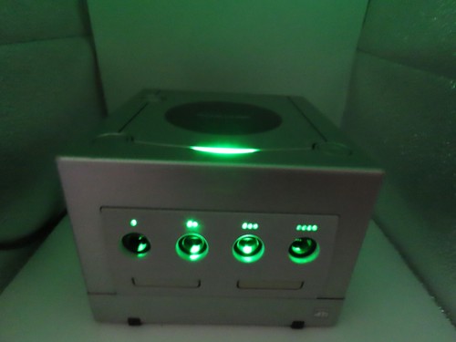 Nintendo GameCube GREEN LED Light Mod Modification Controller Port w ...