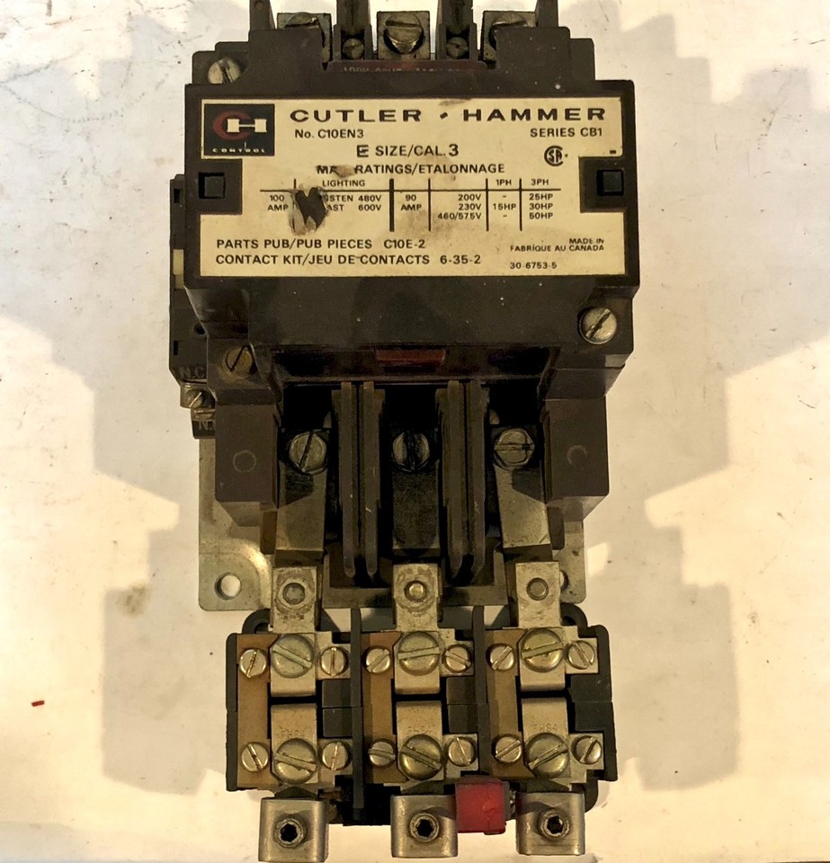 Cutler Hammer C10EN3 Contactor Coil Starter Series CB1 | eBay