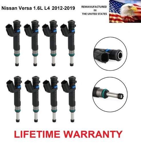 OEM DENSO Set Of 8 Fuel Injector FITS 2012-2019 NISSAN VERSA NOTE ...