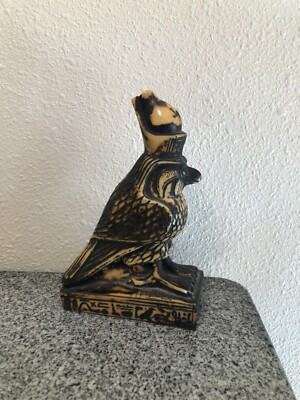 Egyptian Horus Falcon Bird Statue Figurine | eBay