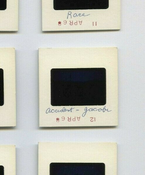 Bruce Jacobi #101 Accident / Crash - 1968 USAC Trenton 150 - Vintage ...