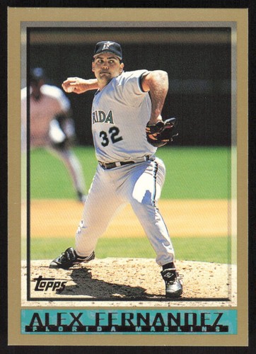 1998 Topps Baseball Alex Fernandez #149 Florida Marlins | eBay