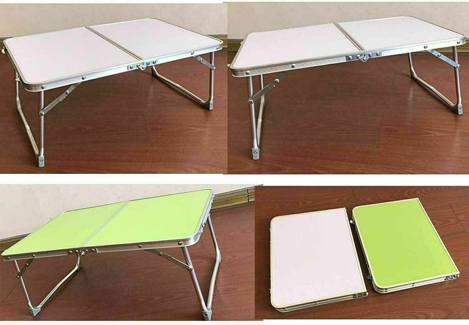 Folding Table Portable Fold Up Tables Camping Garden Party Trestle ...