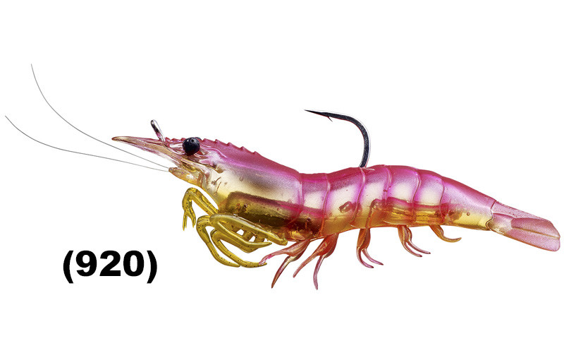 Live Target Shrimp Pre Rigged Soft Plastics Lure Any SSF75SK SSF100SK ...