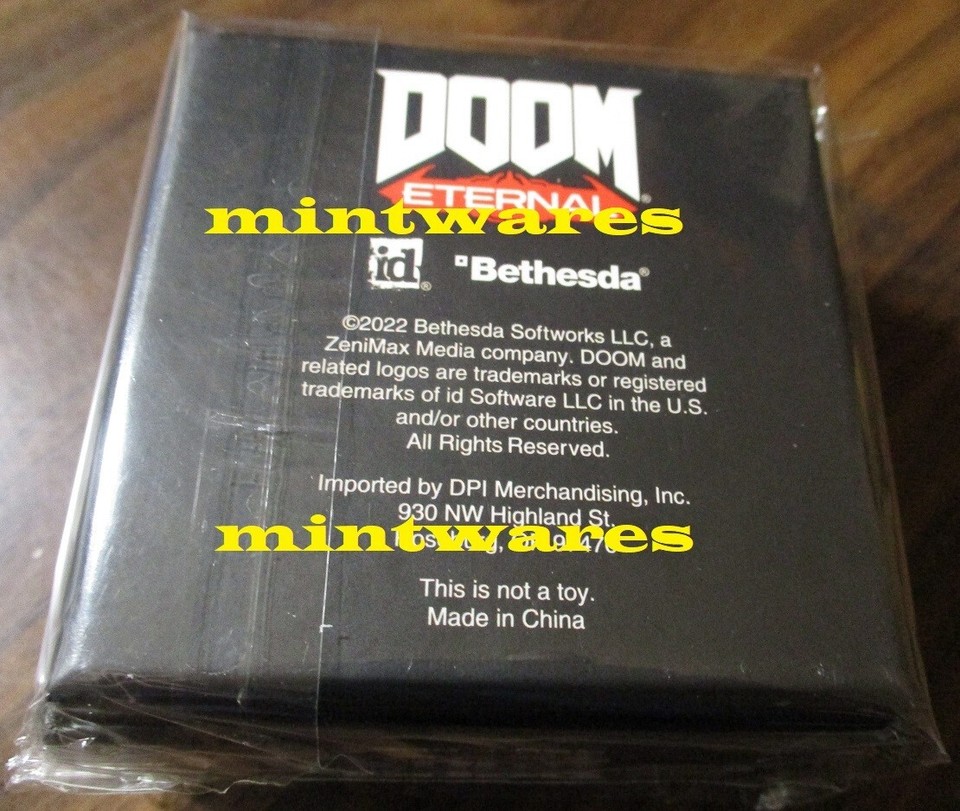 Doom Eternal Cacodemon Resin Figure + Lost Soul Skull & UAC Key Caps ...