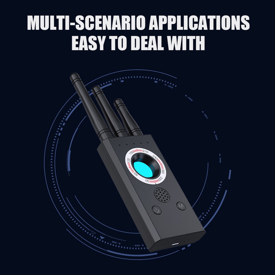 Anti-Spy RF Signal Detector Scanner Tracker Hidden Camera GSM Audio Bug ...