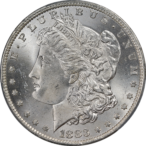 1883-O Morgan Silver Dollar PCGS MS66 Blazing White Gem Strong Strike ...