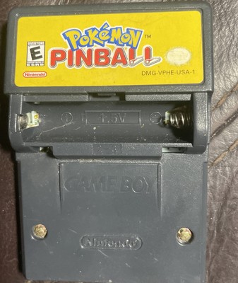 Pokémon Pinball Nintendo Game Boy Color, 1999, Play Rumble 696554818347 ...