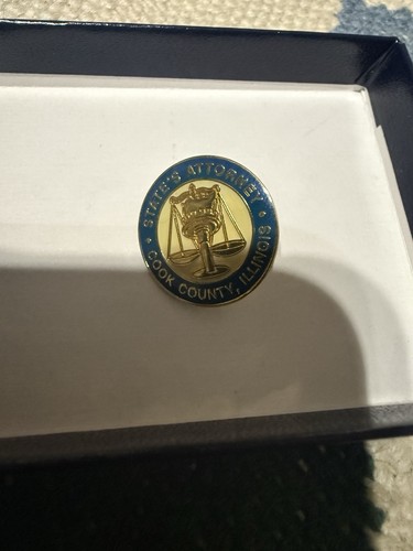 State Attorney Cook County, Illinois lapel pin police | eBay