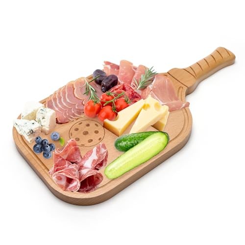Pickleball Paddle Snack Tray, Pickleball Charcuterie Board Wood Cutting ...
