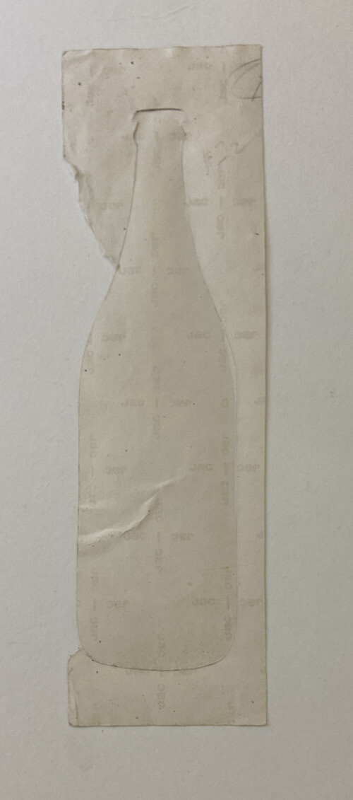 1970s/80s RESCHS PILSENER BOTTLE BEER VINTAGE ADVERTISING STICKER GREAT ...