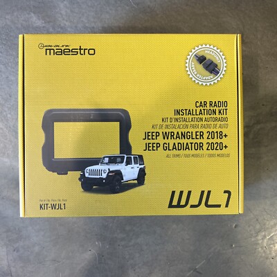 iDatalink Maestro KIT-WJL1 compatible with 2018+ Jeep Wrangler, 2020 ...