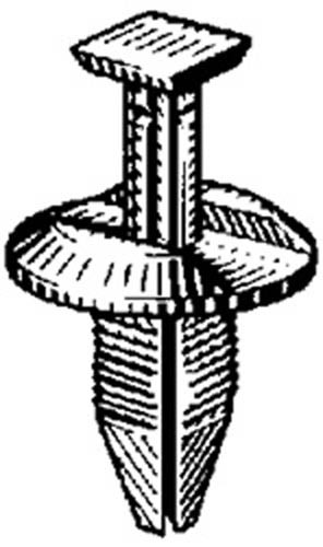 25 Front Bumper Stone Deflector Clips N808048S Bronco | eBay