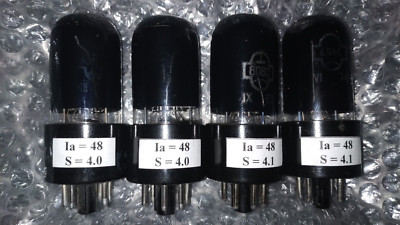 6P6S (6П6С) 6V6GT/6AY5/587 MATCHED QUAD MILITARY TUBES NOS USSR | eBay