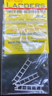 HO Scale Ladders 3 Pack unpainted | eBay