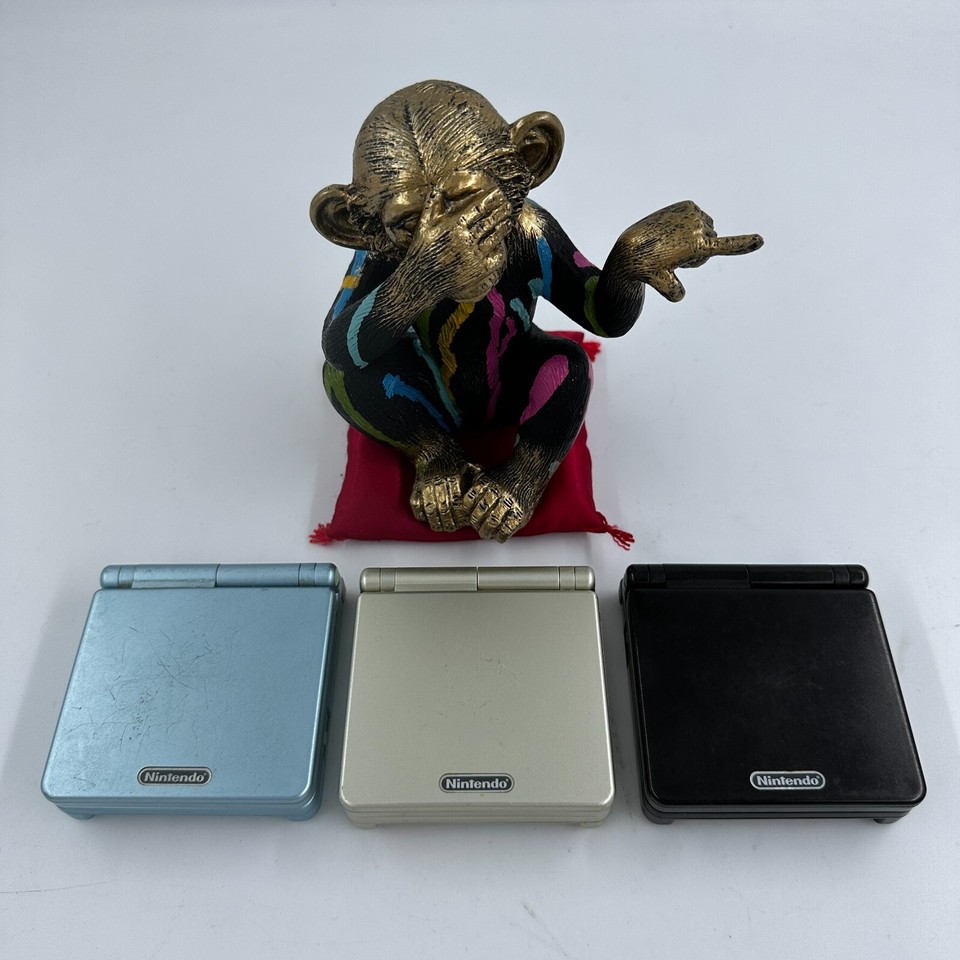 Gameboy Advance SP Lot Select Junk for parts As Is console Random Color ...