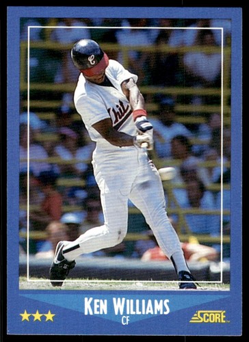 1988 Score Baseball Card Kenny Williams Chicago White Sox #112 | eBay