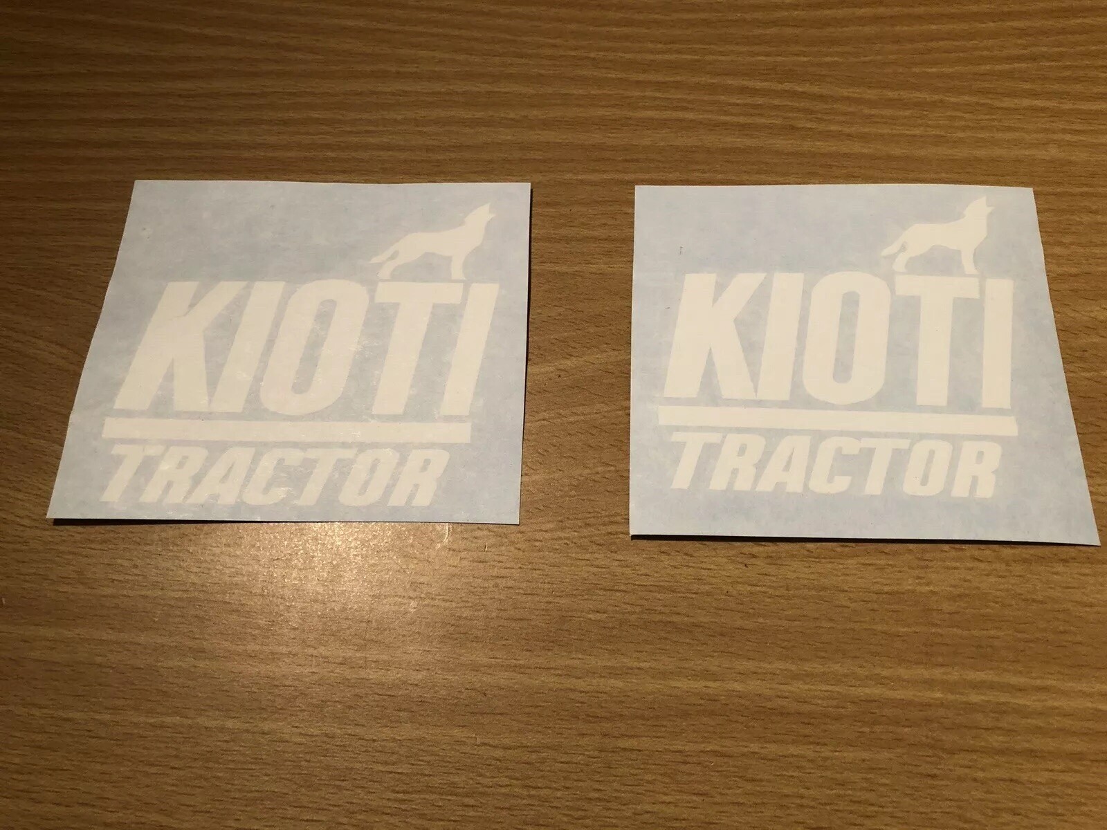 Kioti Tractor Sticker Two 2x (4inch)Decal White Vinyl Daedong 4x4 Truck ...