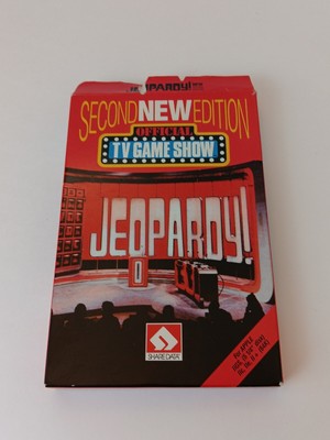 “Jeopardy! Second New Edition” Apple II Floppy Retro Video Game Vintage ...