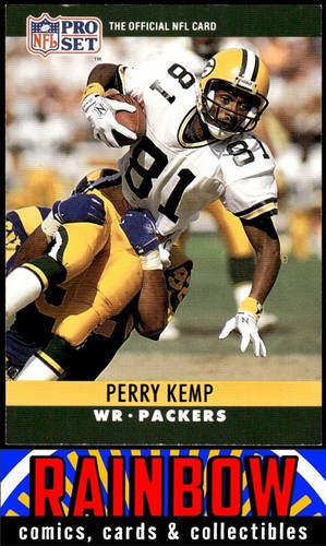 1990 Pro Set #111a Perry Kemp Green Bay Packers | eBay