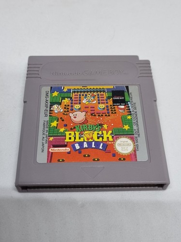 Nintendo Gameboy Kirby's Block Ball Game Boy Original only Modul | eBay