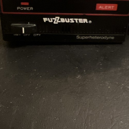 VINTAGE Fuzzbuster Superheterodyne Radar Detector Works Great!! | eBay