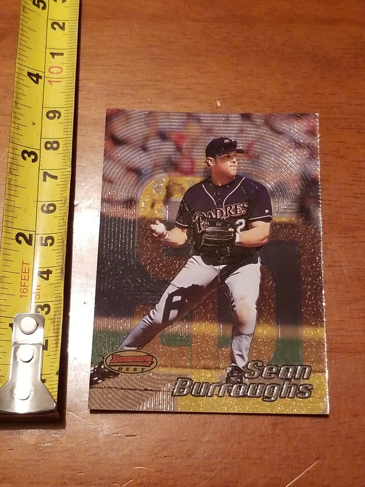 2002 BOWMAN'S BEST BASEBALL CARD SEAN BURROUGHS #42 2 | eBay